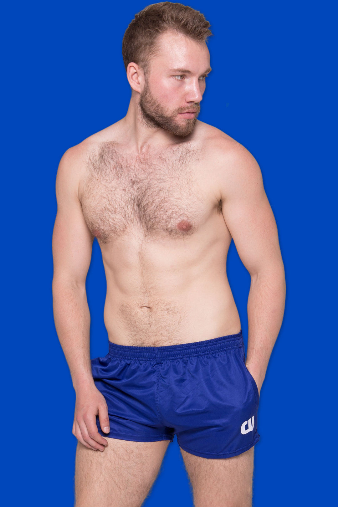Mens Gym Shiny Shorts Curbwear